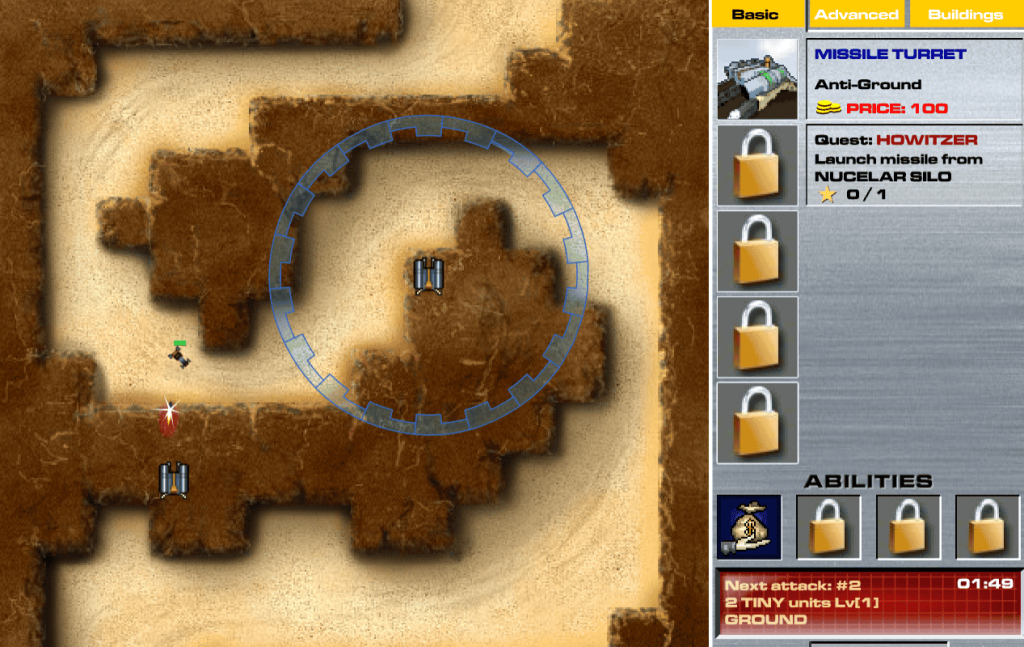 Canyon Defense Unblocked - Free Online Strategy Game on Classroom 6x